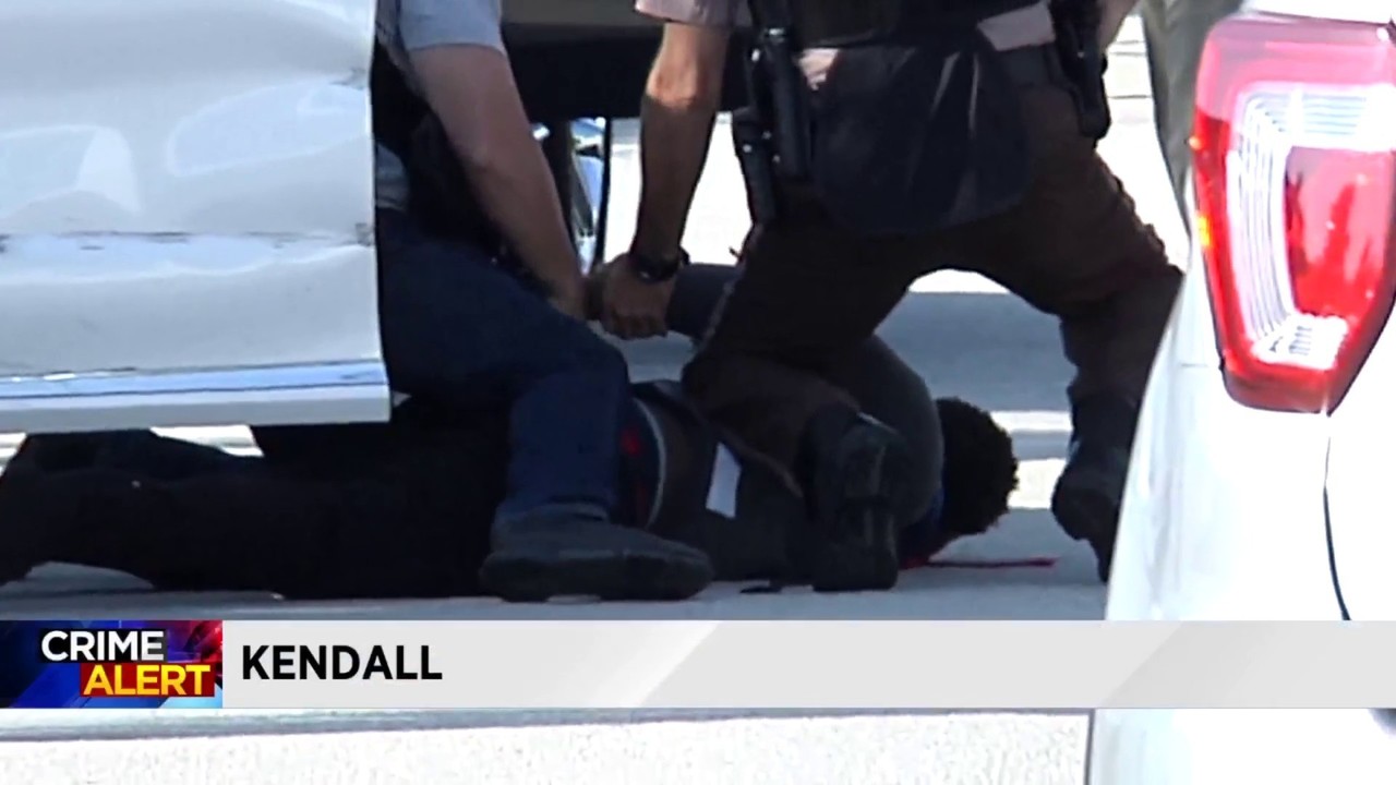 Police take down suspect found sitting in Lexus stolen during... Police take down suspect found sitting in Lexus stolen during...